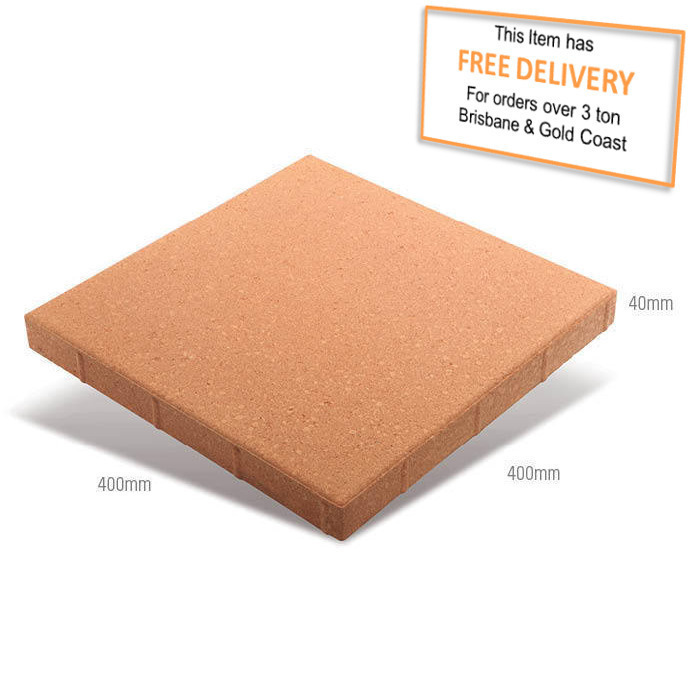 Adbri Masonry Quadro Terracotta Paver 400x400 - Buy Online & Save