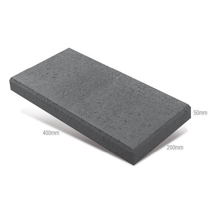 Adbri Masonry Havenslab Charcoal Paver 200x400 - Tile Stone Paver