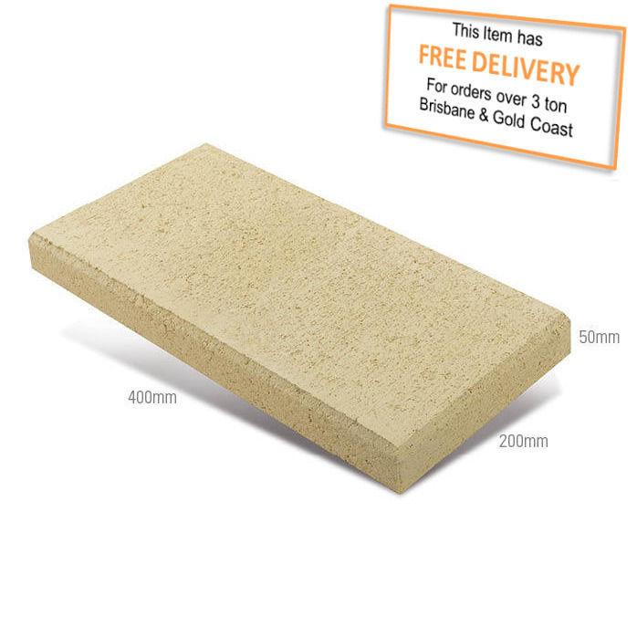 Adbri Masonry Havenslab Oatmeal Paver 200x400 - Tile Stone Paver