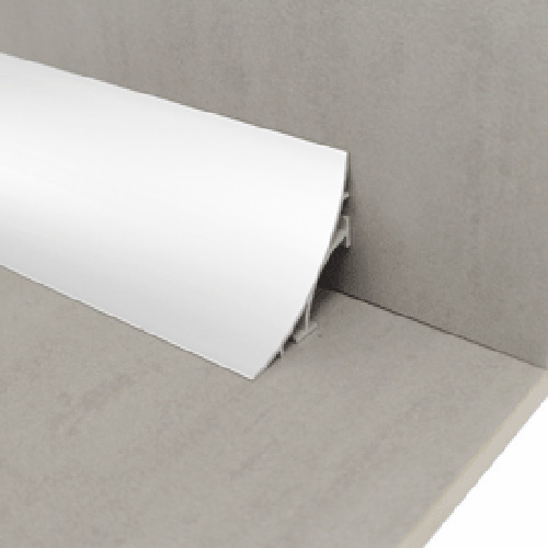 APC 60 Cove Trim 3metre (Bright Silver) - Tile Stone Paver