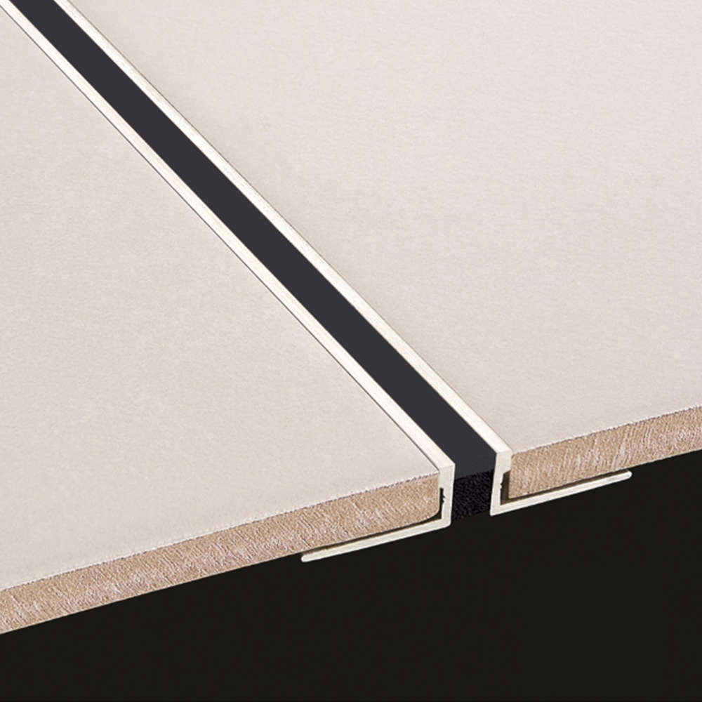 Aluminium Expansion Trim 10mm x 3m - 6mm Polyurethane (Black) - Tile ...