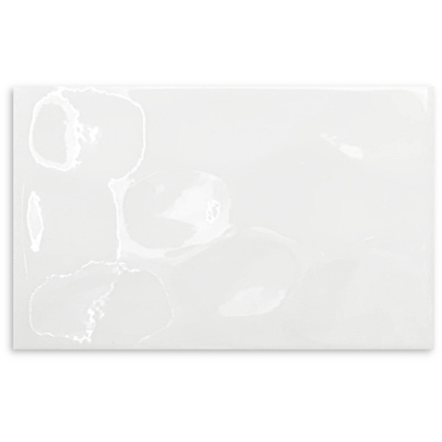 White Gloss Ripple Wall Tile 250x400 - Tile Stone Paver