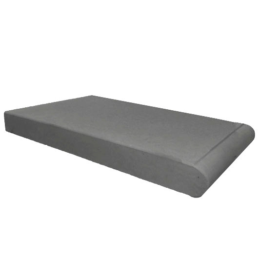 Edenstone Limestone Charcoal Bullnose 200x400 - Tile Stone Paver