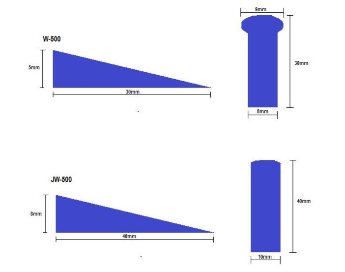 Jumbo Tile Wedges 250 Pack - Tile Stone Paver