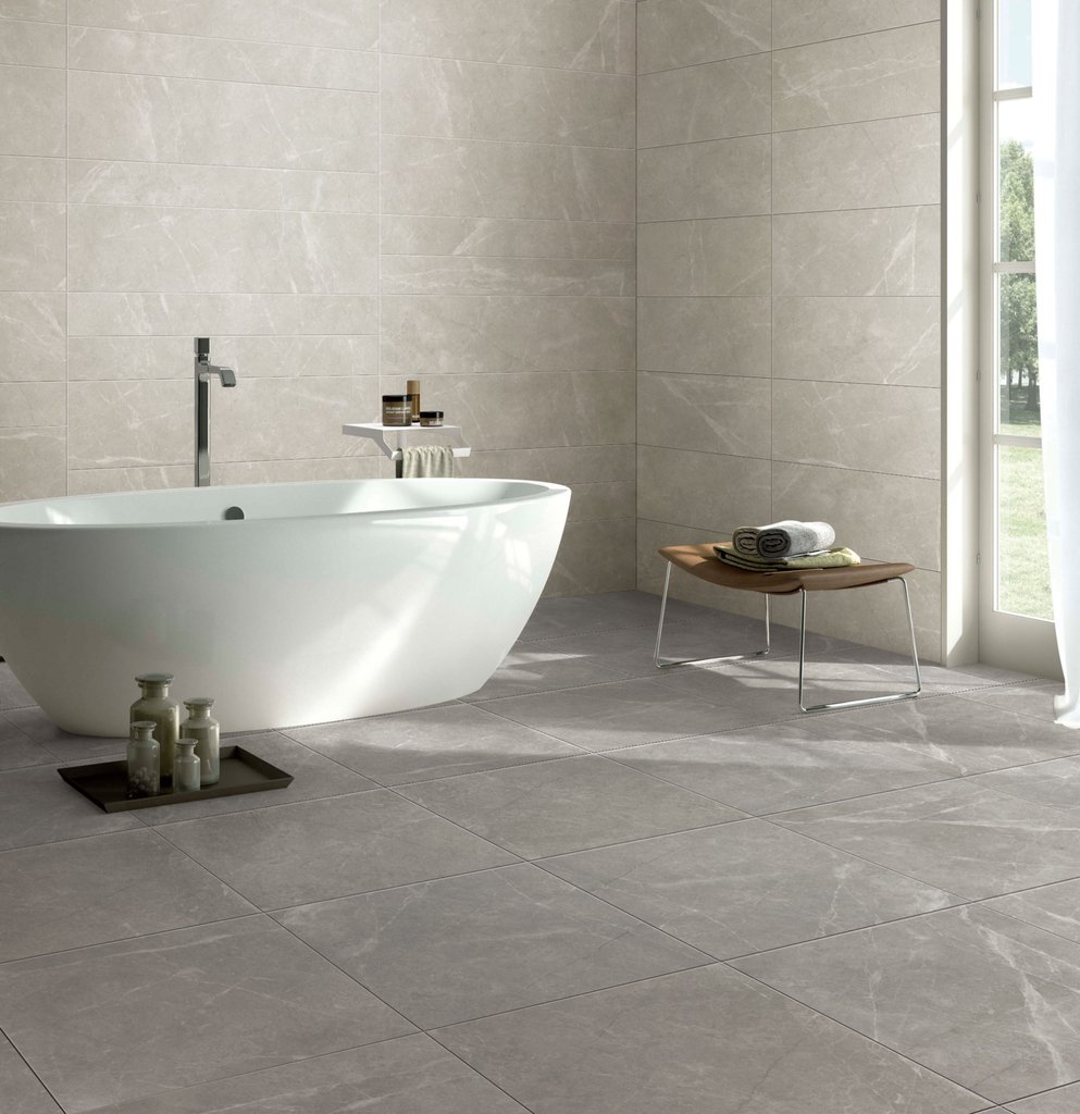 Ice Stone Grey Polished Floor Tile 600x600 - Tile Stone Paver