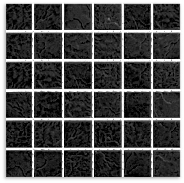 Cotto Tidal Black Ice Gloss 47x47 - Pool Tile - Tile Stone Paver