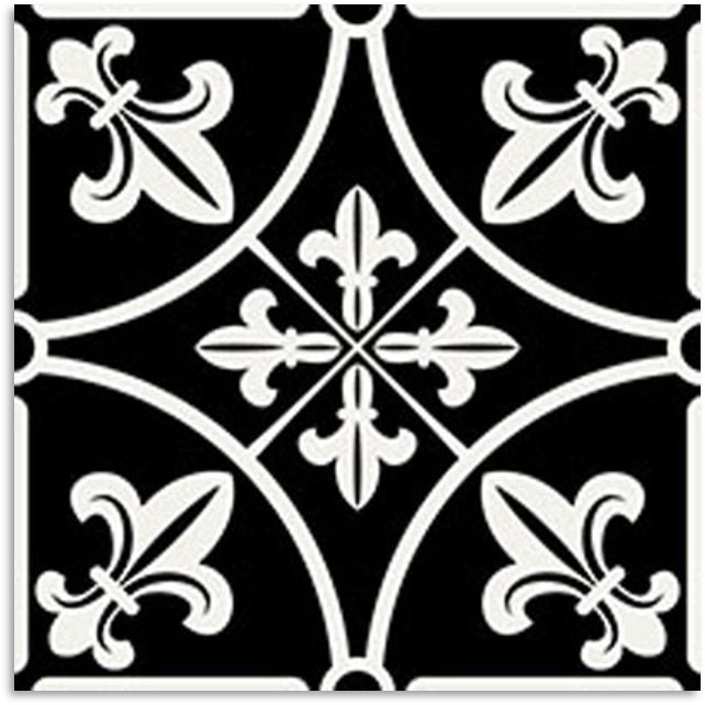 Peppa Capital Black Tile 200x200 - Tile Stone Paver