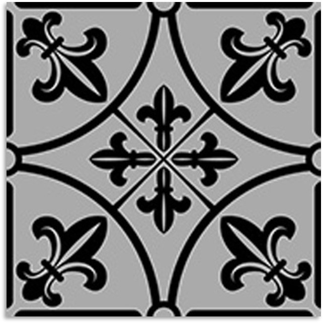 Peppa Capital Black Ash Tile 200x200 - Tile Stone Paver