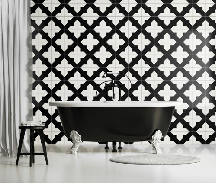 Peppa Forte Black Light 200x200 - Tile Stone Paver