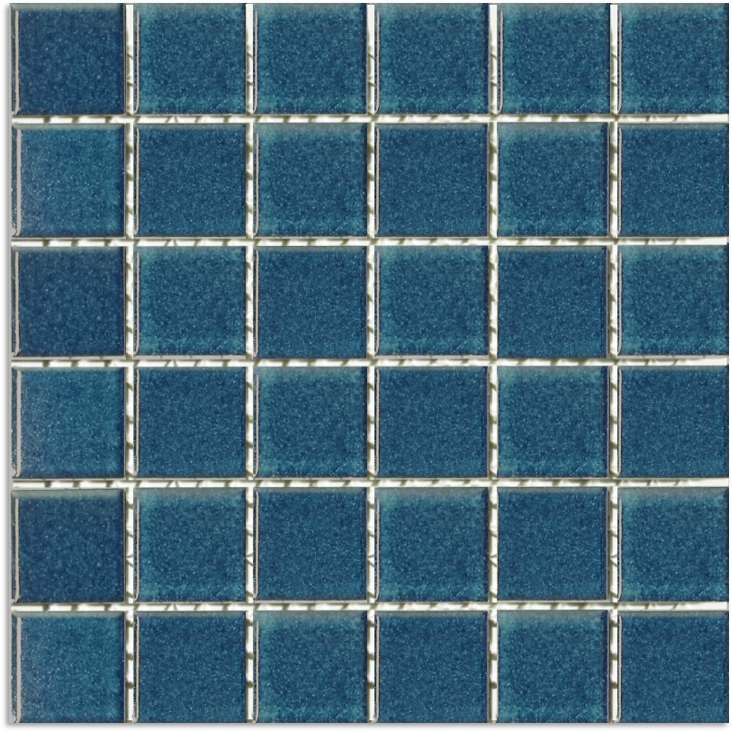 Cotto Azure Blue Gloss 47x47 - Pool Tile - Tile Stone Paver