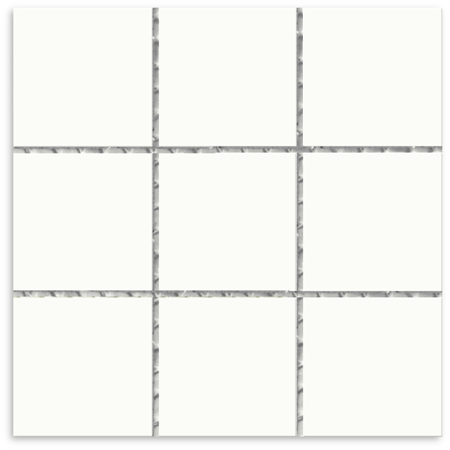 Cotto White Matt Tile 97x97 - Tile Stone Paver