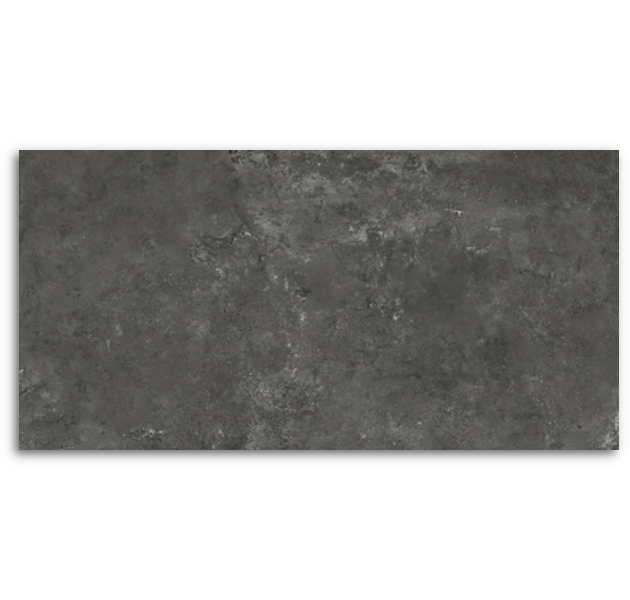 Cement 2.0 Black Matt Floor Tile 300x600 - Tile Stone Paver