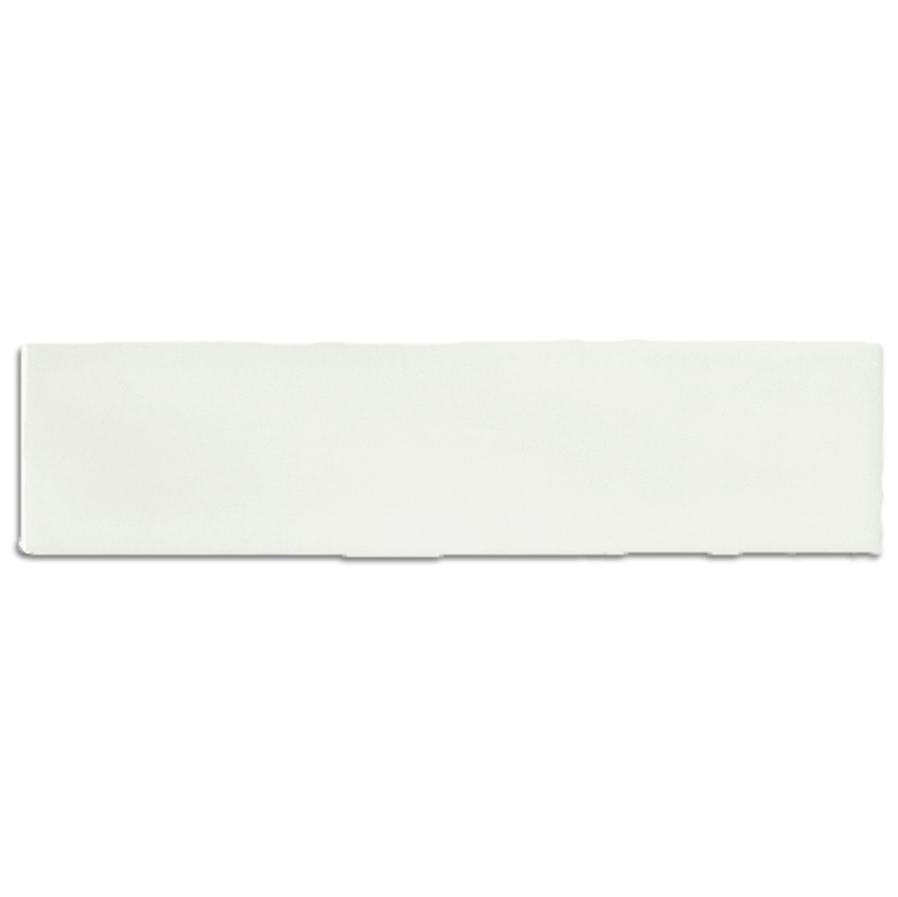 Irregular Edge White Gloss Wall Tile 75x300 - Tile Stone Paver