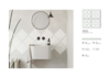 Picasso Bloom Pale Green Matt Tile 200x200 - Tile Stone Paver