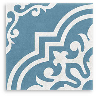 Artisan Provence French Blue Matt Tile 200x200 - Tile Stone Paver