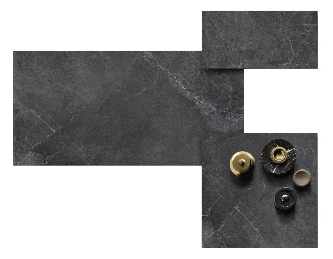 Enzo Coal Lappato Tile 600x1200 - Tile Stone Paver