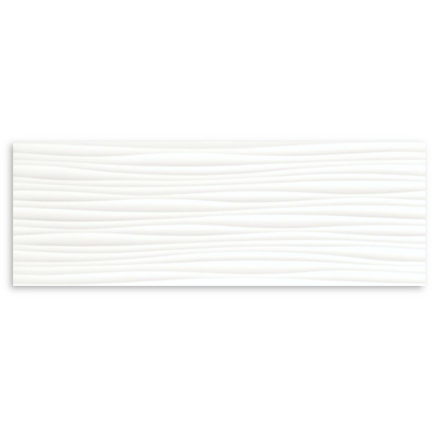 Genesis Wind White Matt Wall Tile 350x1000 - Tile Stone Paver