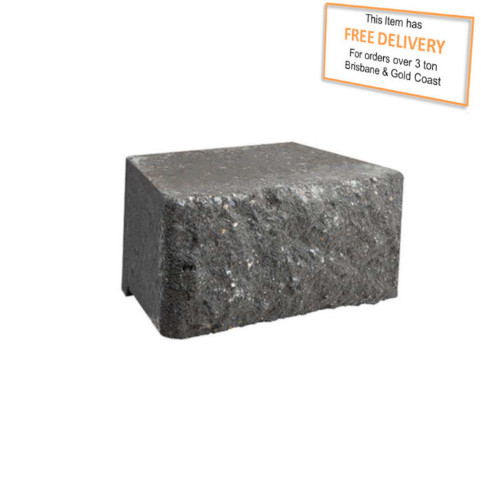 Adbri Masonry Hudson Stone Charcoal - Tile Stone Paver