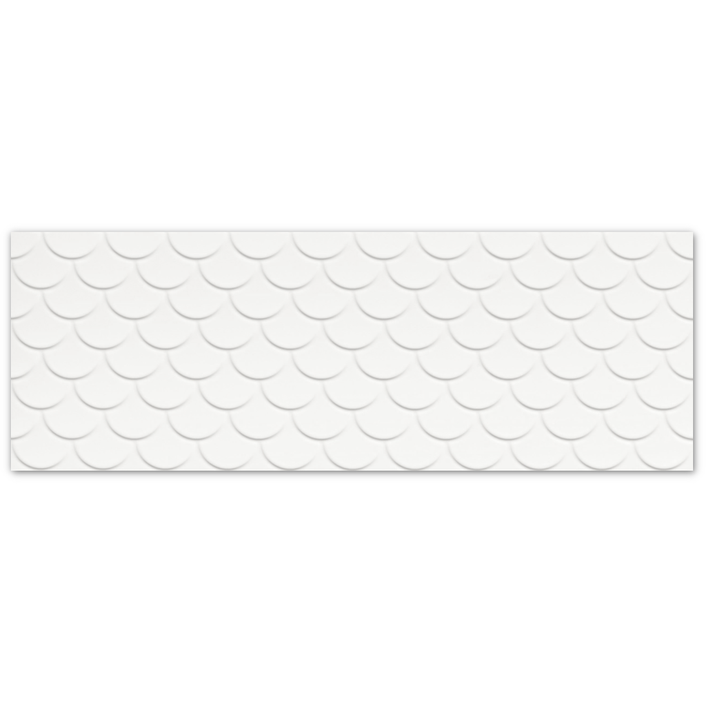Genesis Shell White Matt Wall Tile 350x1000 - Tile Stone Paver