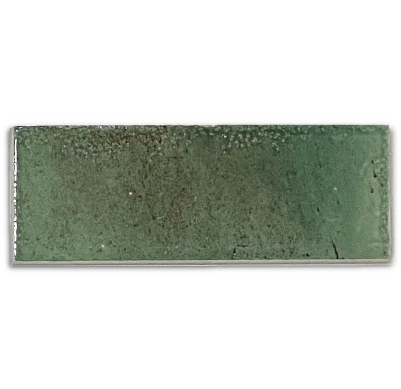 Gleeze Giada Green Gloss Tile 75x200 - Tile Stone Paver