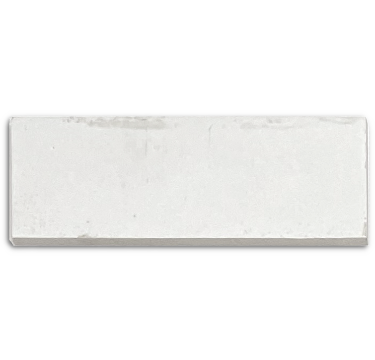 Gleeze Bianco White Gloss Tile 75x200 - Tile Stone Paver