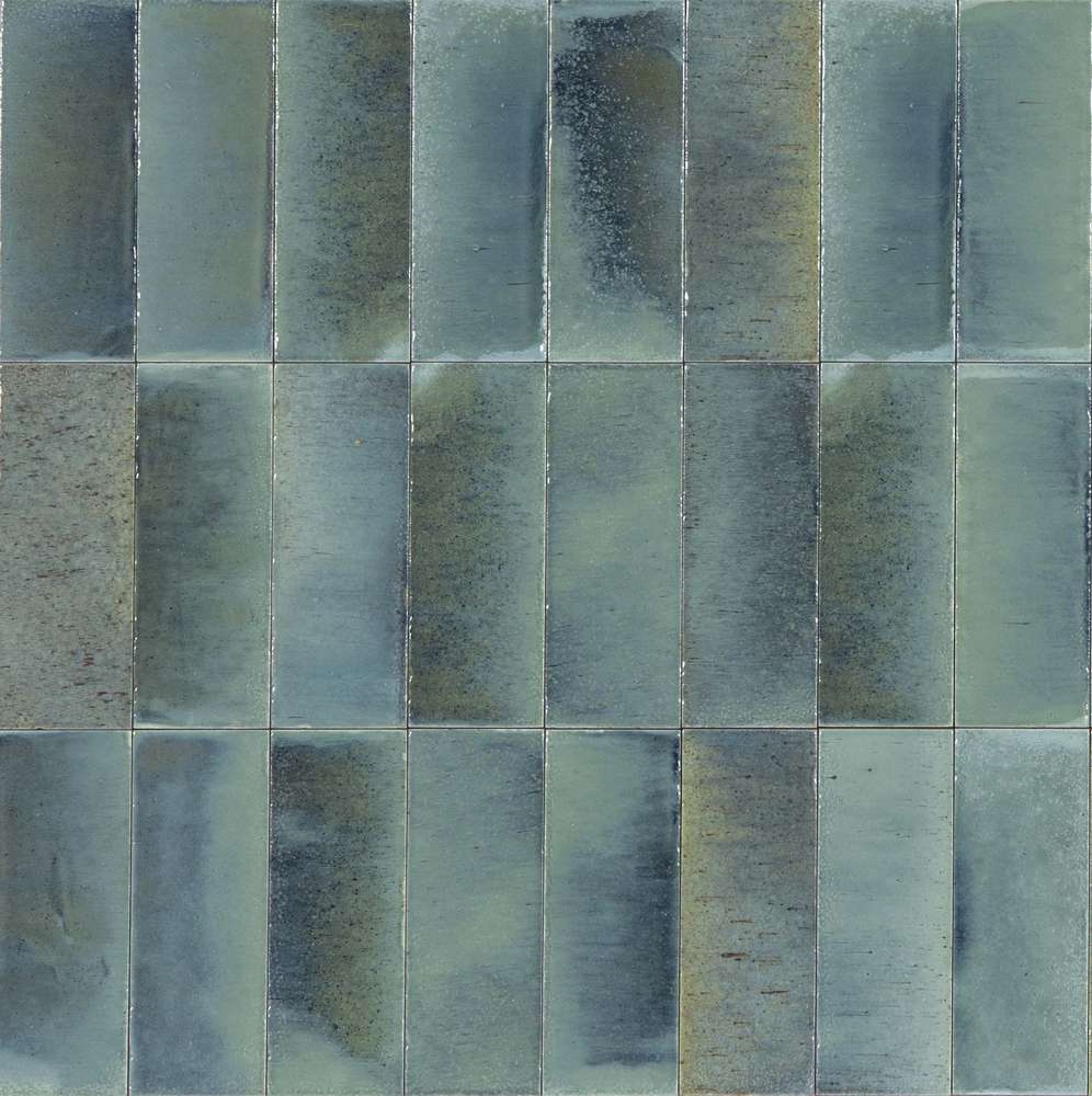 Gleeze Turchese Blue Gloss Tile 75x200 - Tile Stone Paver