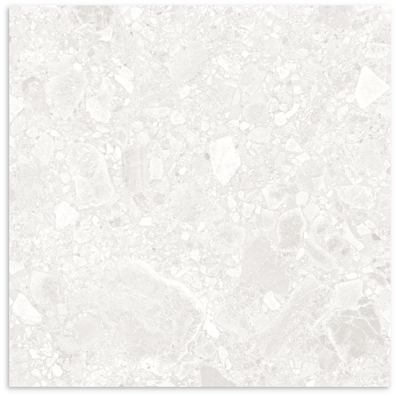 Studio Terrazzo White External Tile 450x450 - Tile Stone Paver