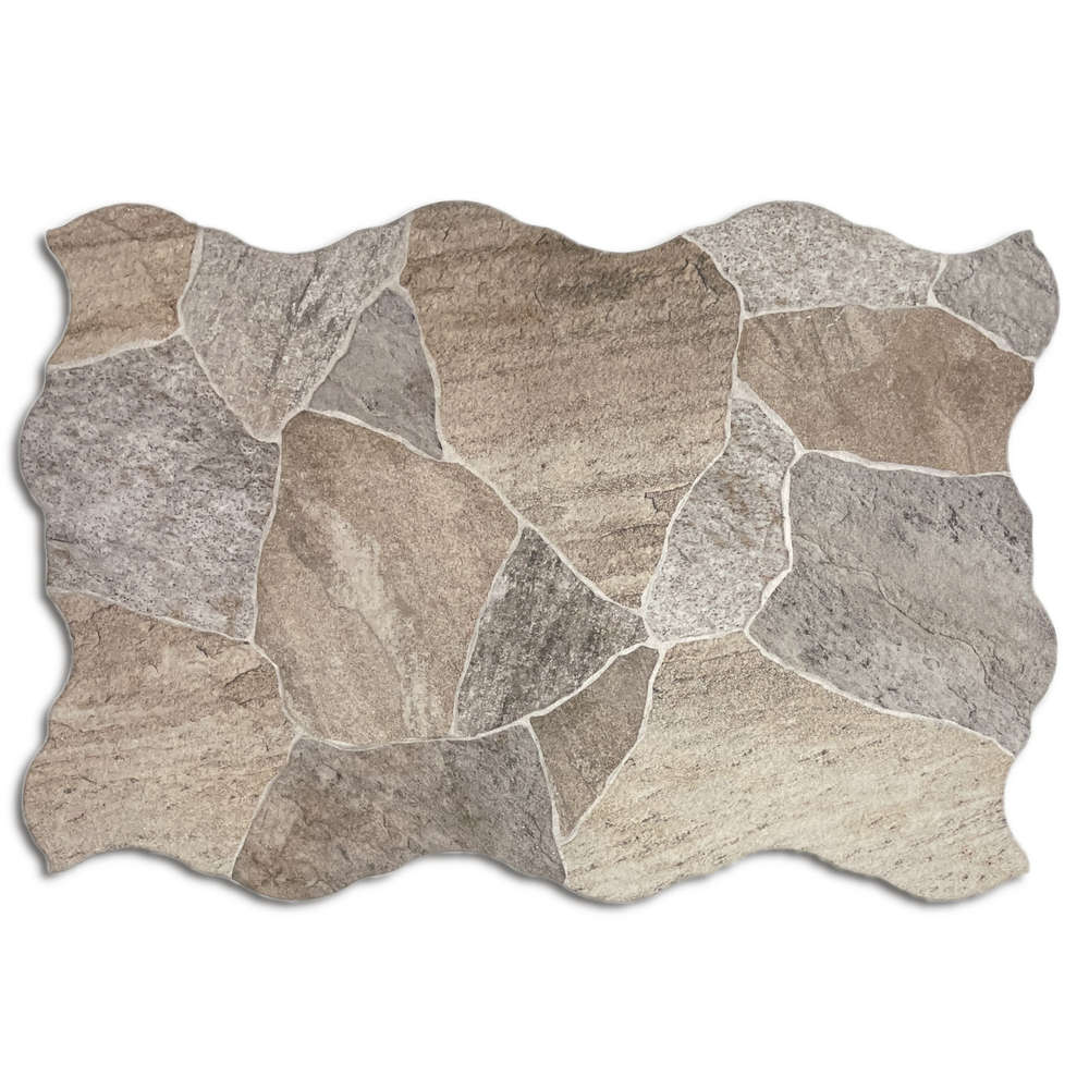 flagstone effect tiles