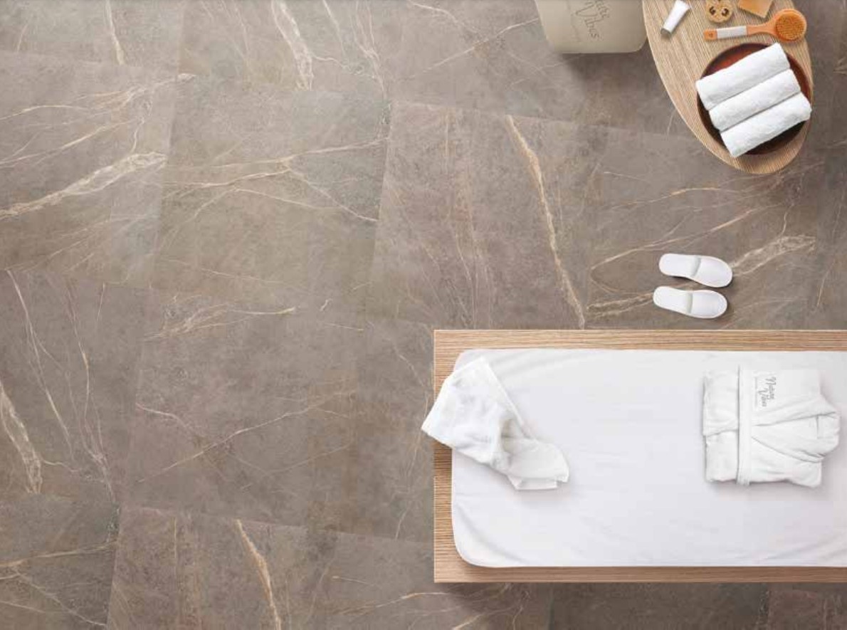 Soap Stone Coffee Matt 600x1200 Floor Tile - Tile Stone Paver