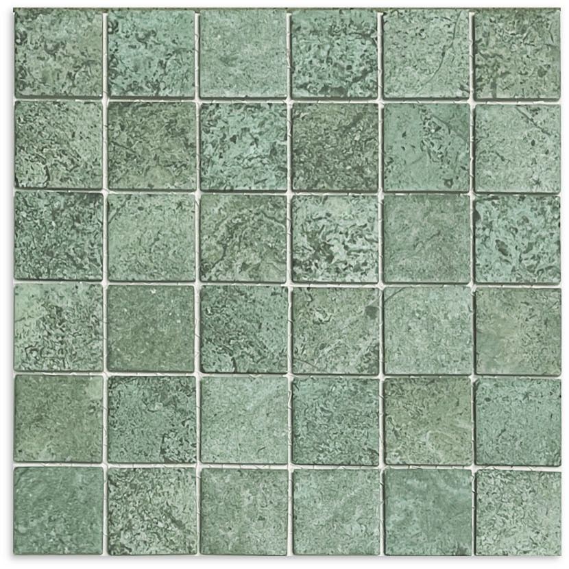 Cotto Hideaway Alpine Sukabumi Green Matt 47x47 - TileSTONEPaver