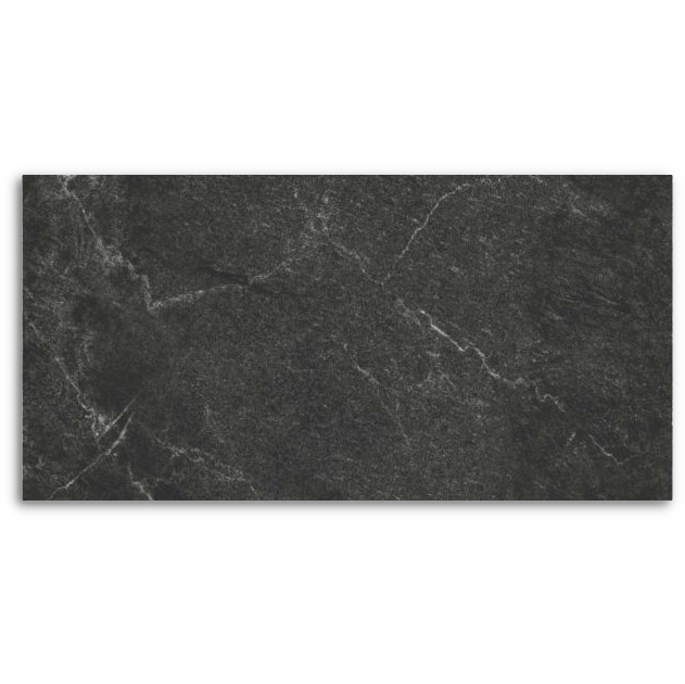 Lava Black Amber Finish Floor Tile 600x1200 - Tile Stone Paver