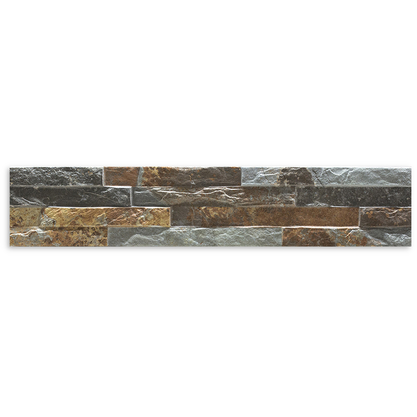 Avaris Pizarra Rust Matt Wall Tile 100x500 - Tile Stone Paver