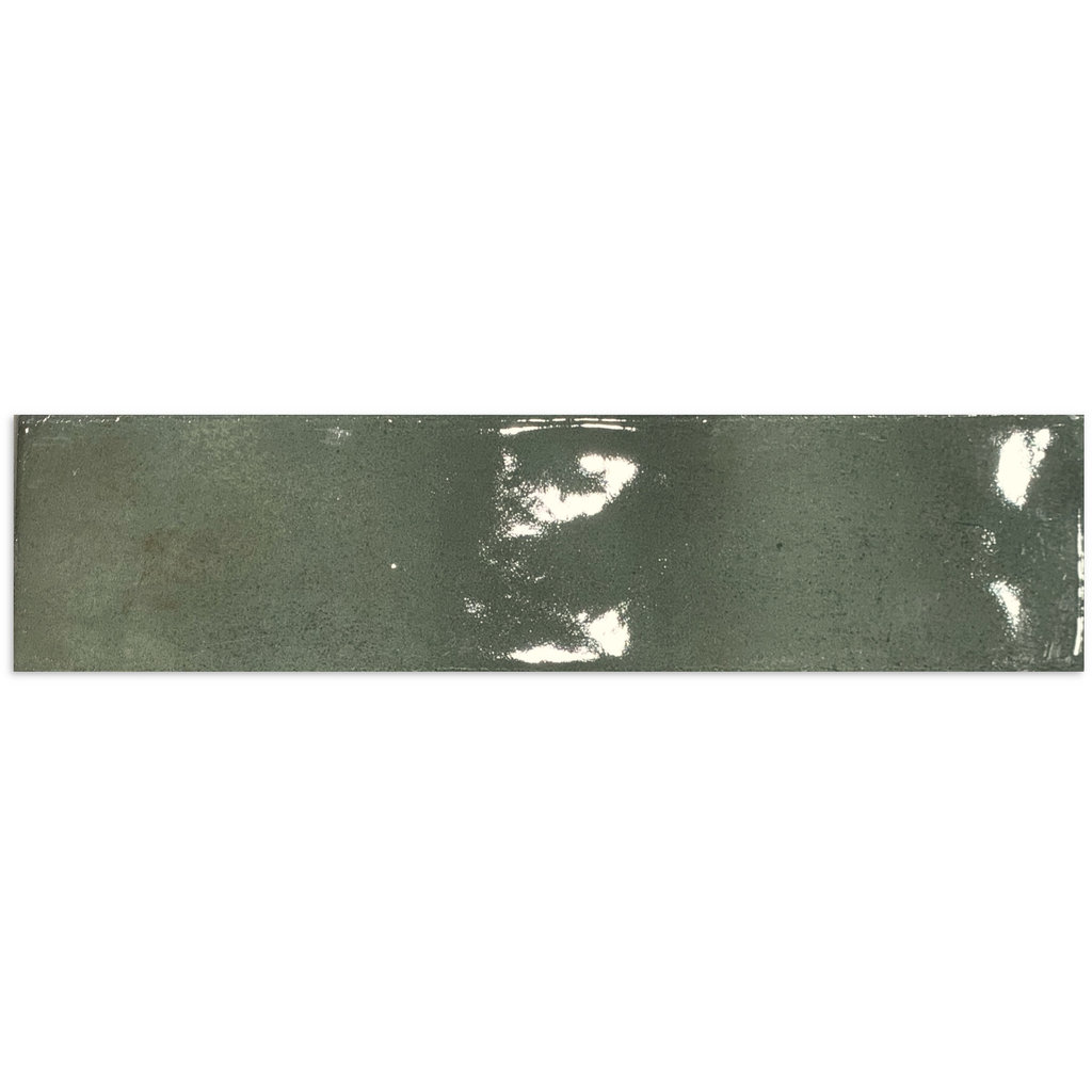 Memory Moss Green Gloss Tile 60x250 - Tile Stone Paver