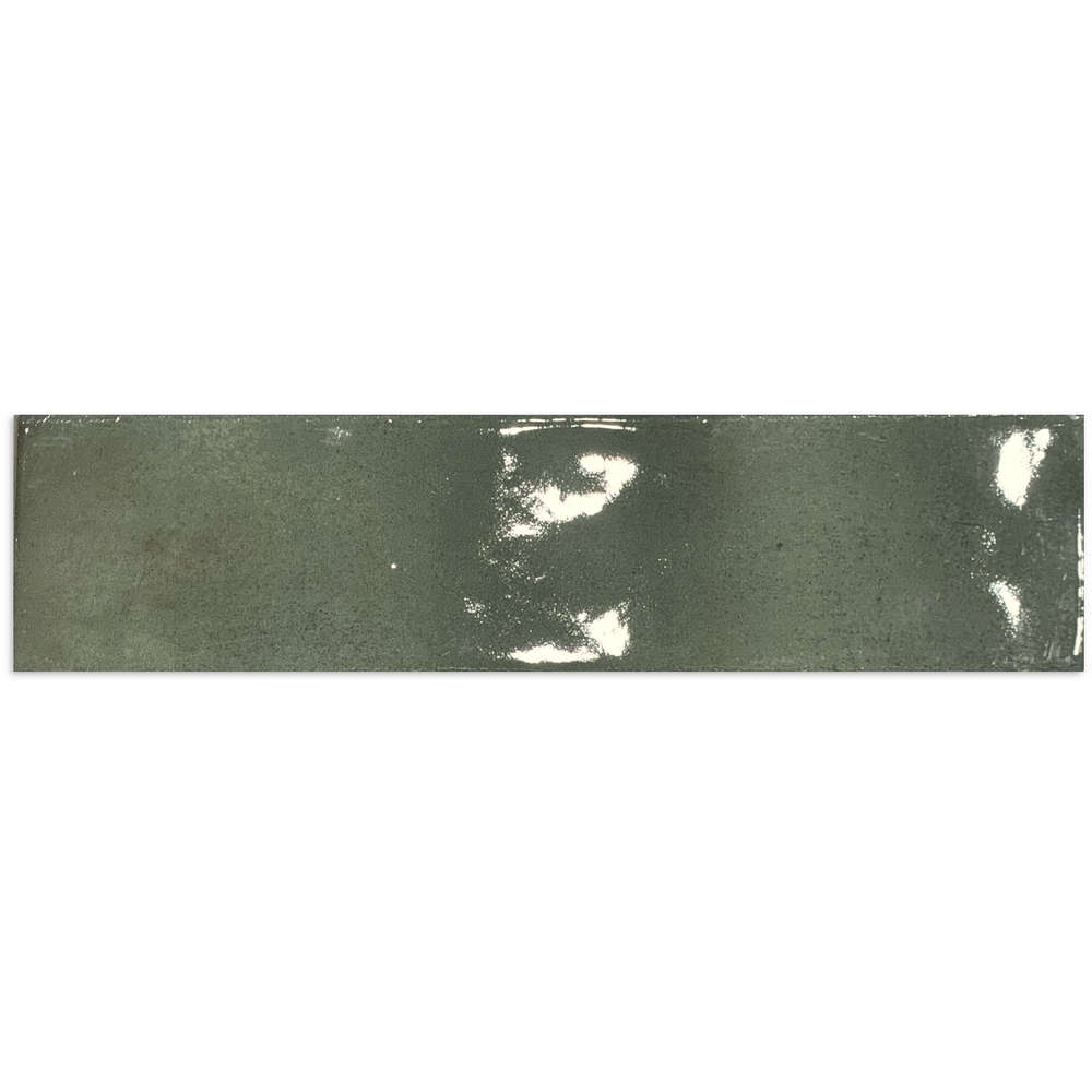 Memory Moss Green Gloss Tile 60x250 - Tile Stone Paver