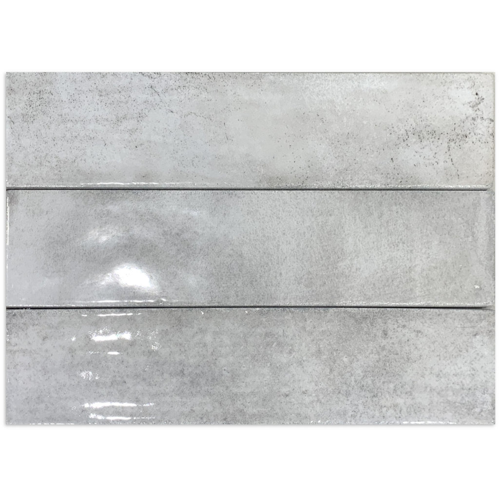 Memory Pearl Grey Gloss Tile 60x250 - Tile Stone Paver