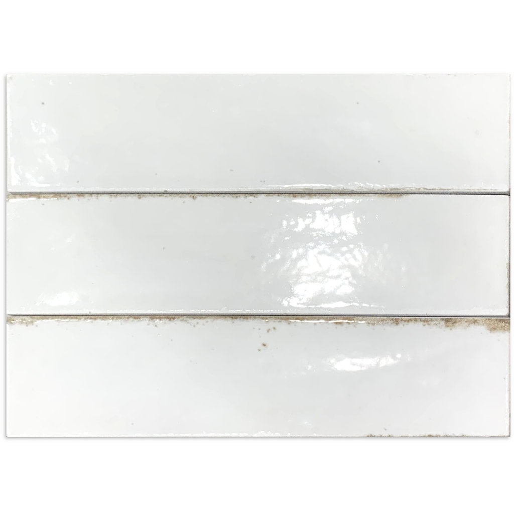 Memory White Gloss Tile 60x250 - Tile Stone Paver