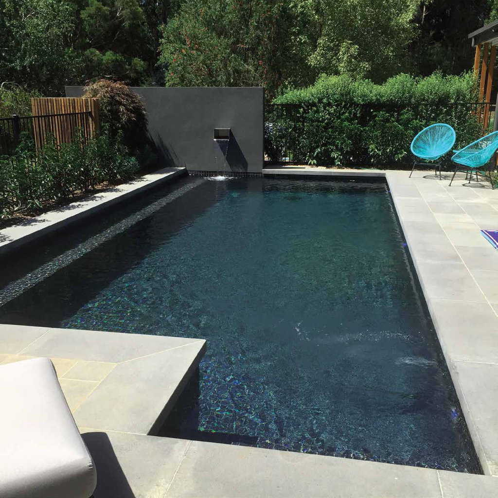 Cotto Charcoal Shadow Gloss 48x48 - Pool Tile - Tile Stone Paver