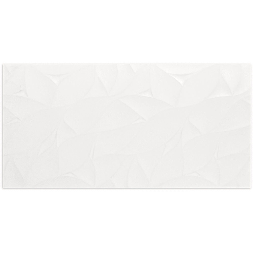 Tor White Gloss Wall Tile 300x600 - Tile Stone Paver