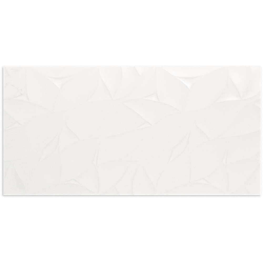 Tor White Gloss Wall Tile 300x600 - Tile Stone Paver