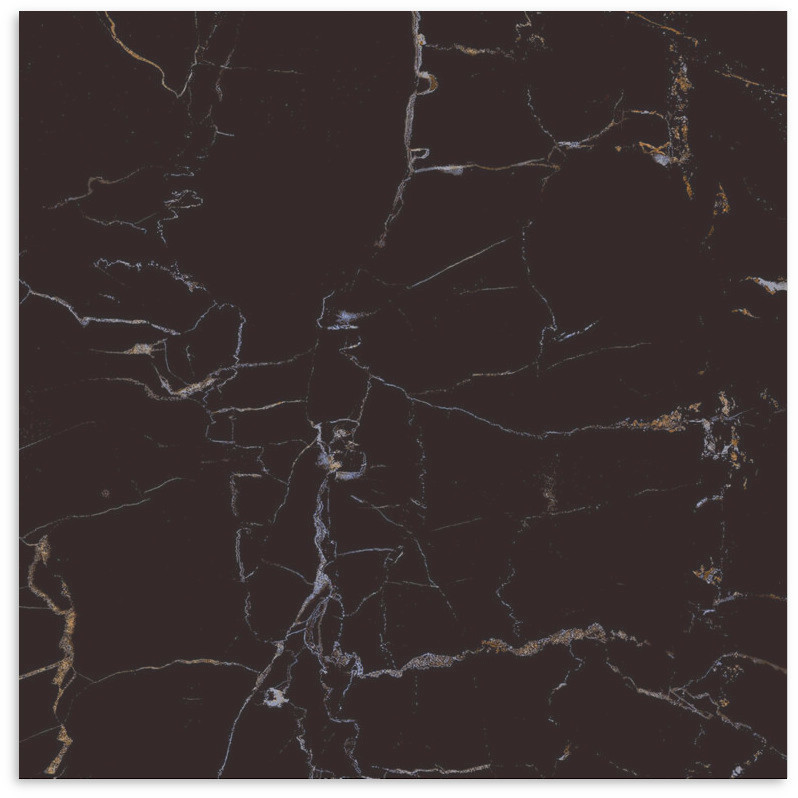 dPortoro Black Gloss Floor Tile 300x300 - Tile Stone Paver