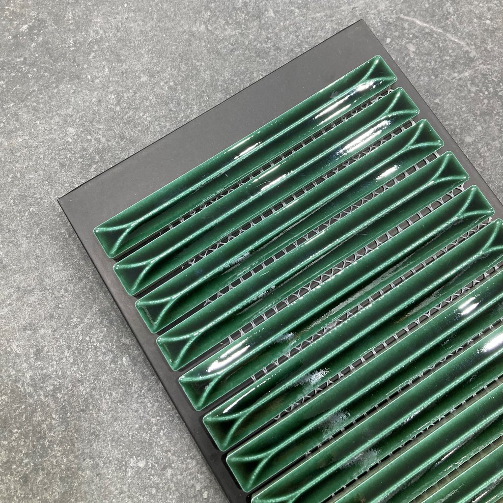 Ukibori Jade Gloss 15x145mm - Tile Stone Paver