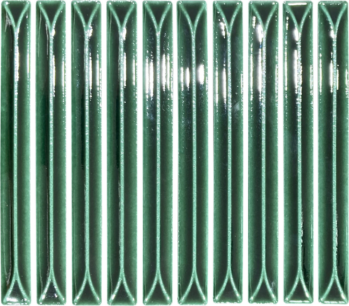 Ukibori Jade Gloss 15x145mm - Tile Stone Paver