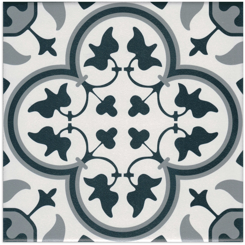 Salisbury Mid Blue Matt Tile 200x200 - Tile Stone Paver