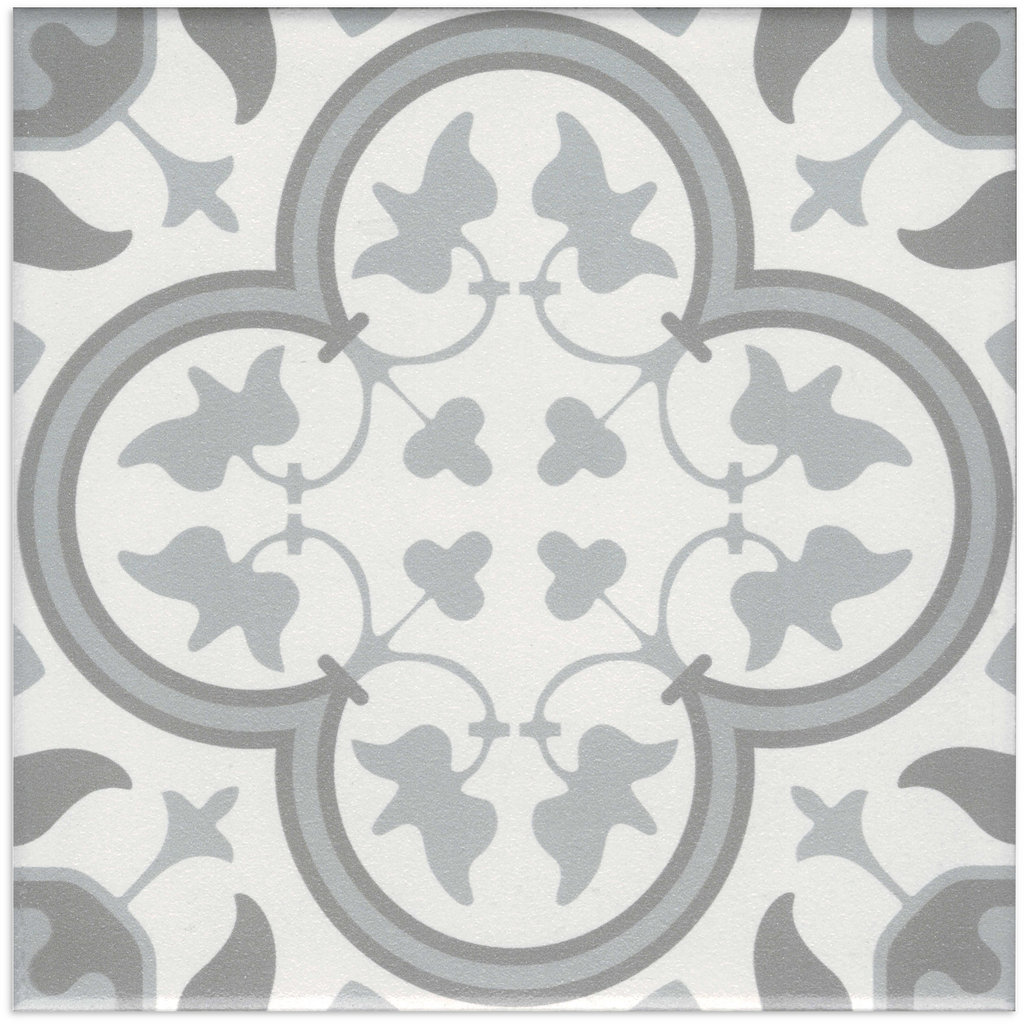 Salisbury Light Grey Matt Tile 200x200 - Tile Stone Paver