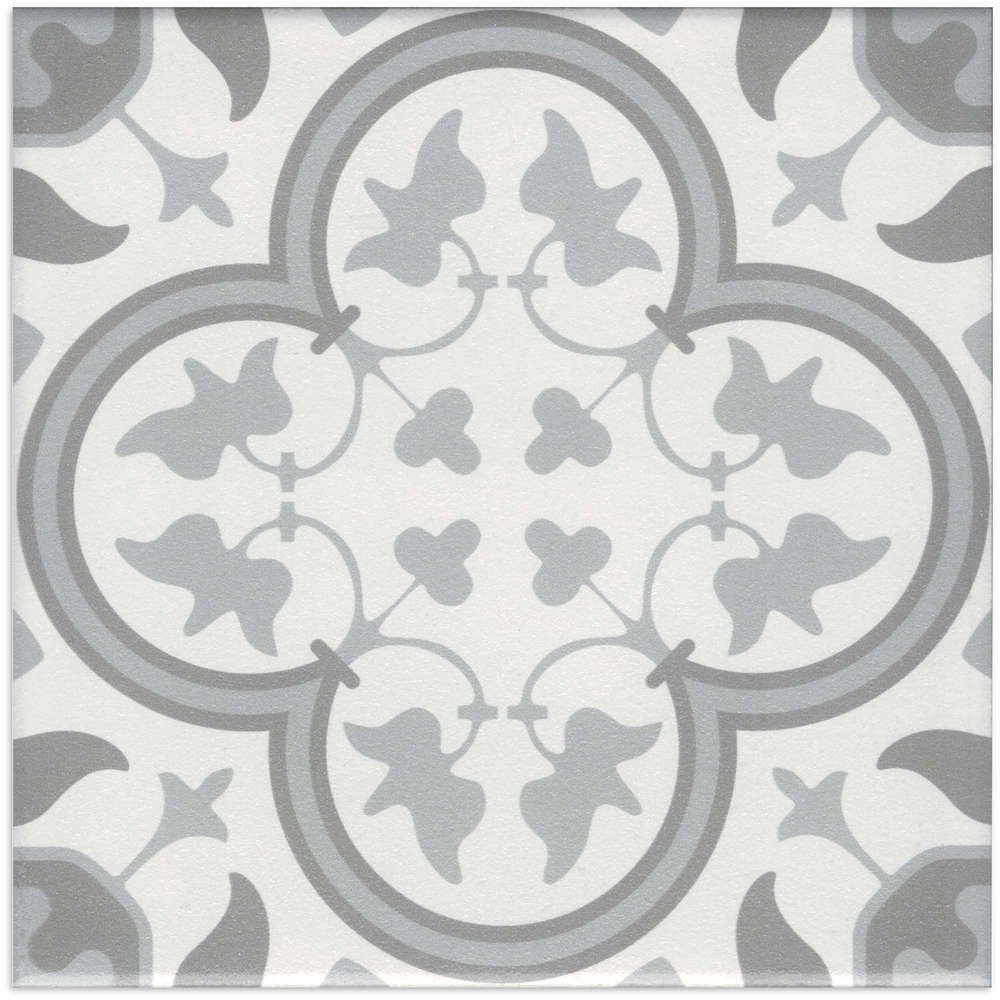 Salisbury Light Grey Matt Tile 200x200 - Tile Stone Paver