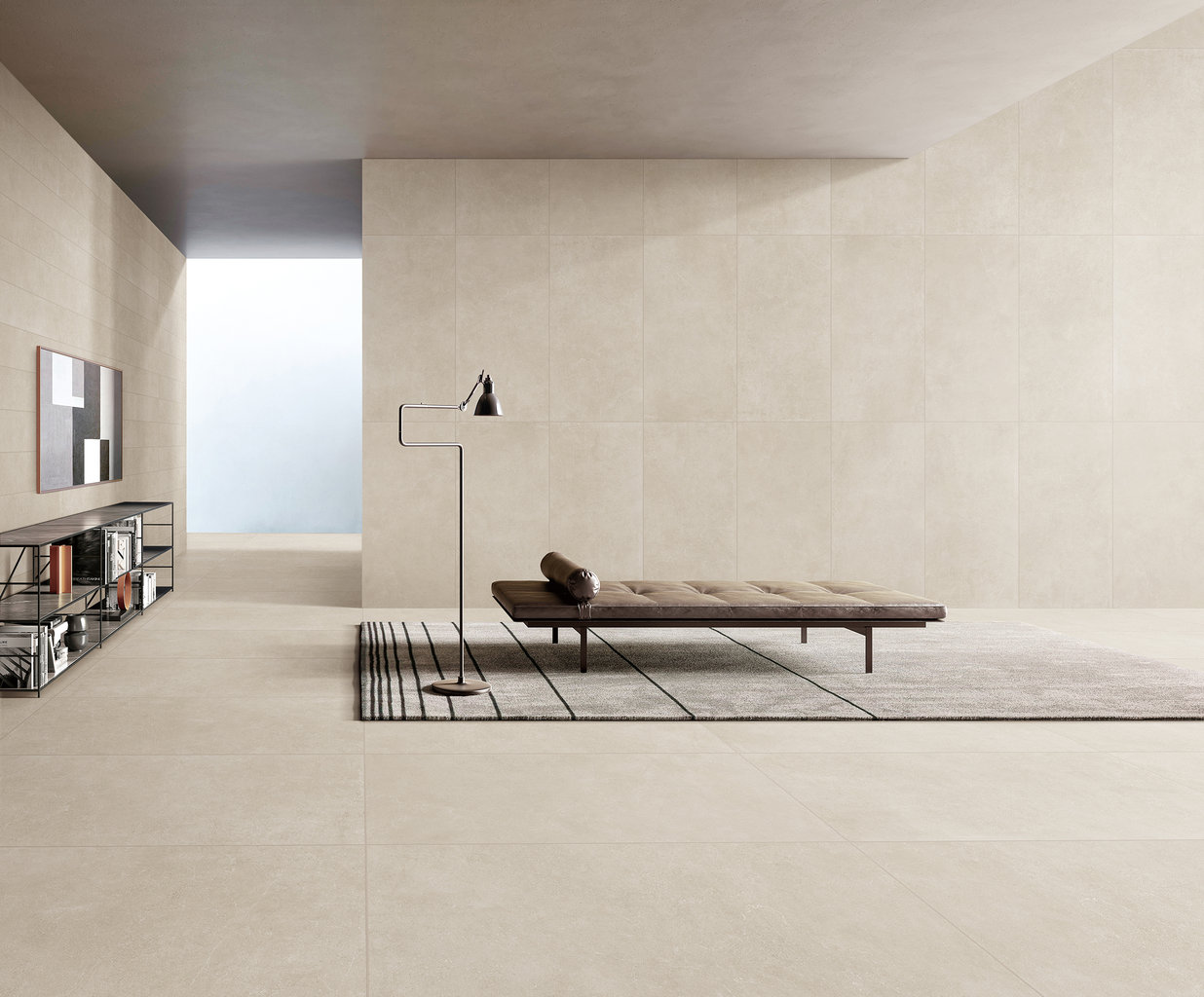 Crete Warm Beige P2/P4 Tile 600x1200 - Tile Stone Paver
