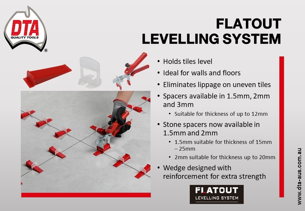 Flatout Levelling System Spacer 1.5mm (3000pk) - TileStonePaver