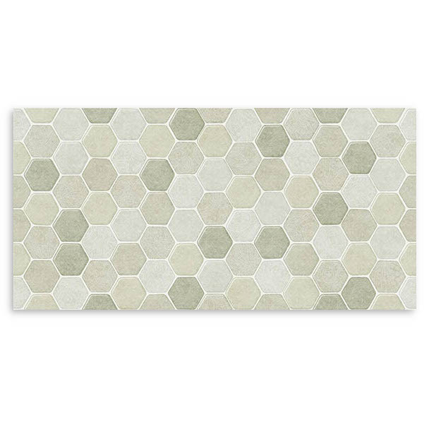 Folio Hexology Split Pea (Satin) Wall 300x600 - Tile Stone Paver