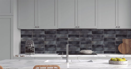 Hackney Anthricite Gloss Wall 69x240 - Tile Stone Paver