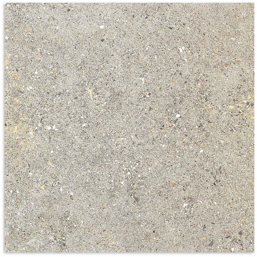 Aggregate Light Grey Lappato Tile 600x600 - Tile Stone Paver